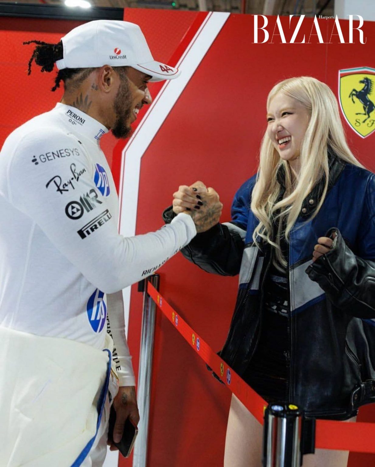 Rosé (BLACKPINK) vẫy cờ về đích tại F1 Miami Grand Prix | Harper's Bazaar Việt Nam