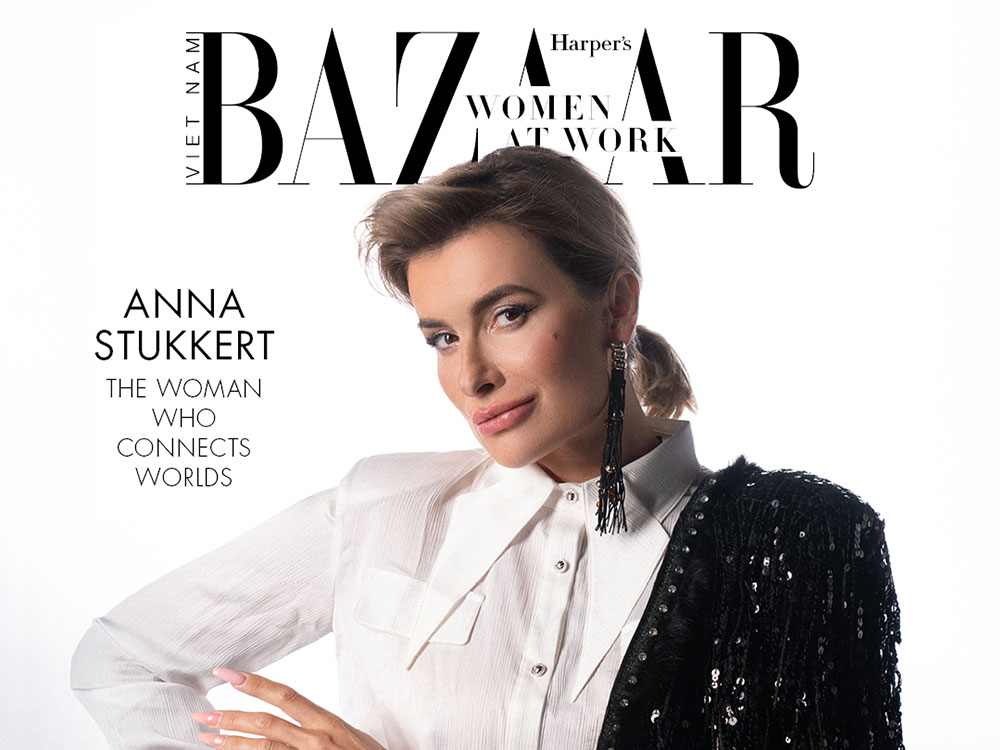 Anna Stukkert: The woman who connects worlds | Harper's Bazaar Việt Nam