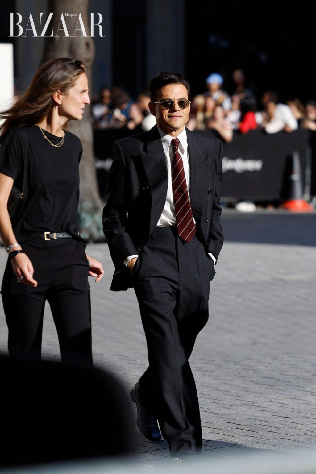 keshi dự show Saint Laurent Xuân Hè 2026 cùng Cha Eun Woo | Harper's Bazaar Việt Nam