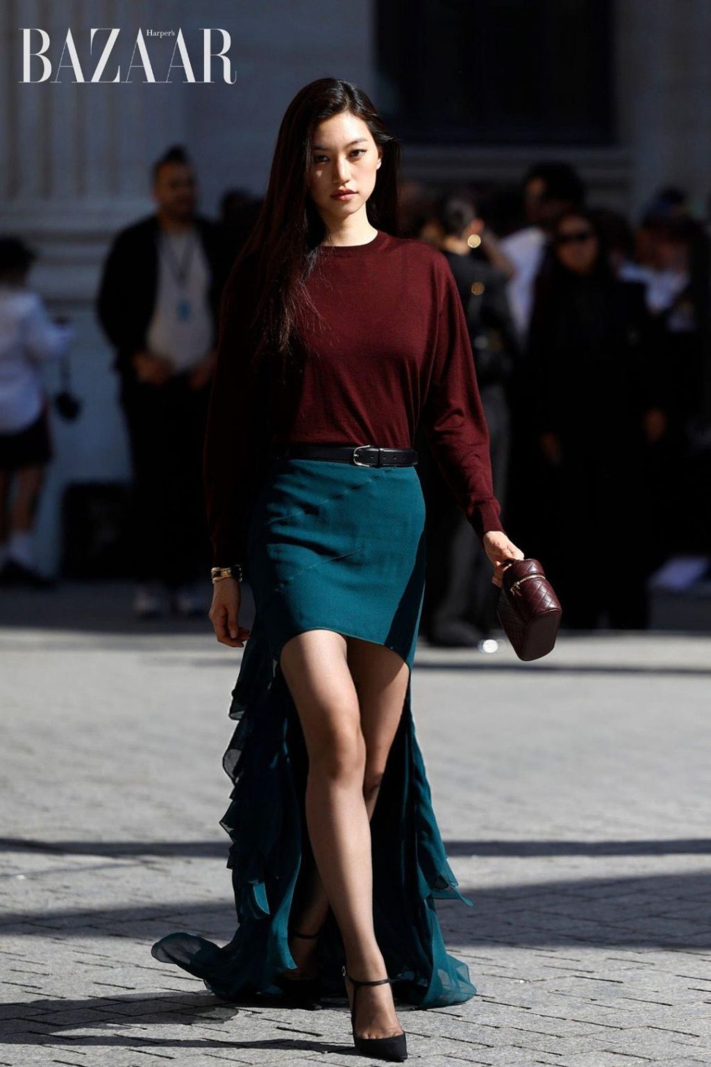 keshi dự show Saint Laurent Xuân Hè 2026 cùng Cha Eun Woo | Harper's Bazaar Việt Nam