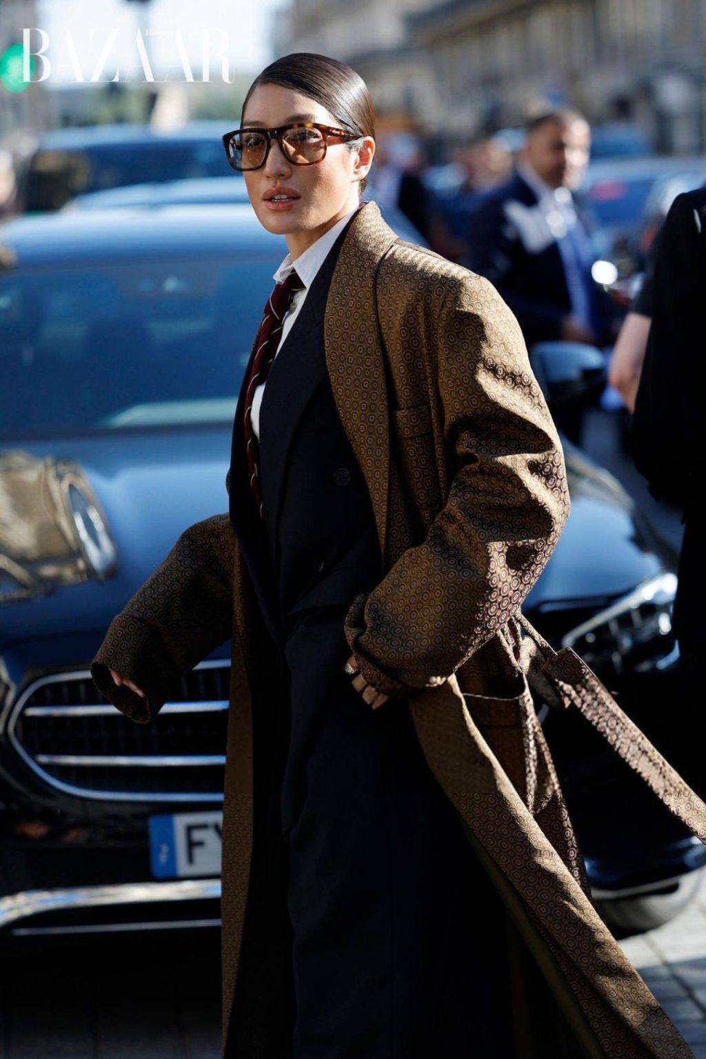 keshi dự show Saint Laurent Xuân Hè 2026 cùng Cha Eun Woo | Harper's Bazaar Việt Nam