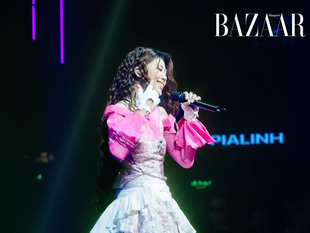 Ca sĩ PiaLinh tại lễ hội âm nhạc Cultiv8 - Music Is Universal