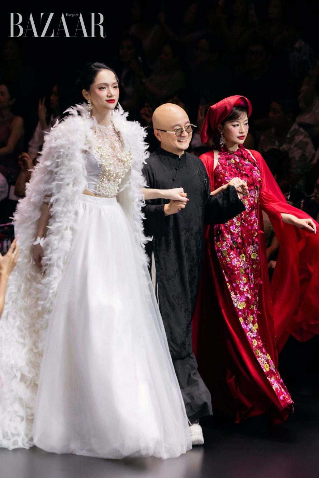 NTK Cao Minh Tiến mang văn hoá quan họ đến AVIFW | Harper's Bazaar Việt Nam