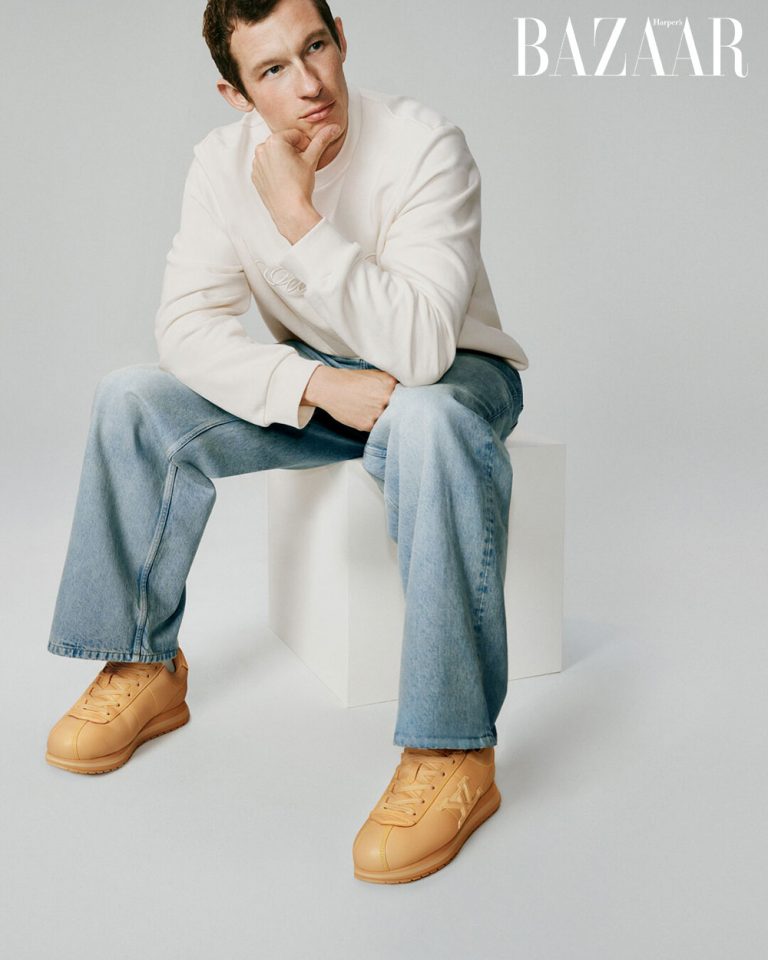 Callum Turner "mềm lòng" với mẫu giày sneaker LV BUTTERSOFT | Harper's ...