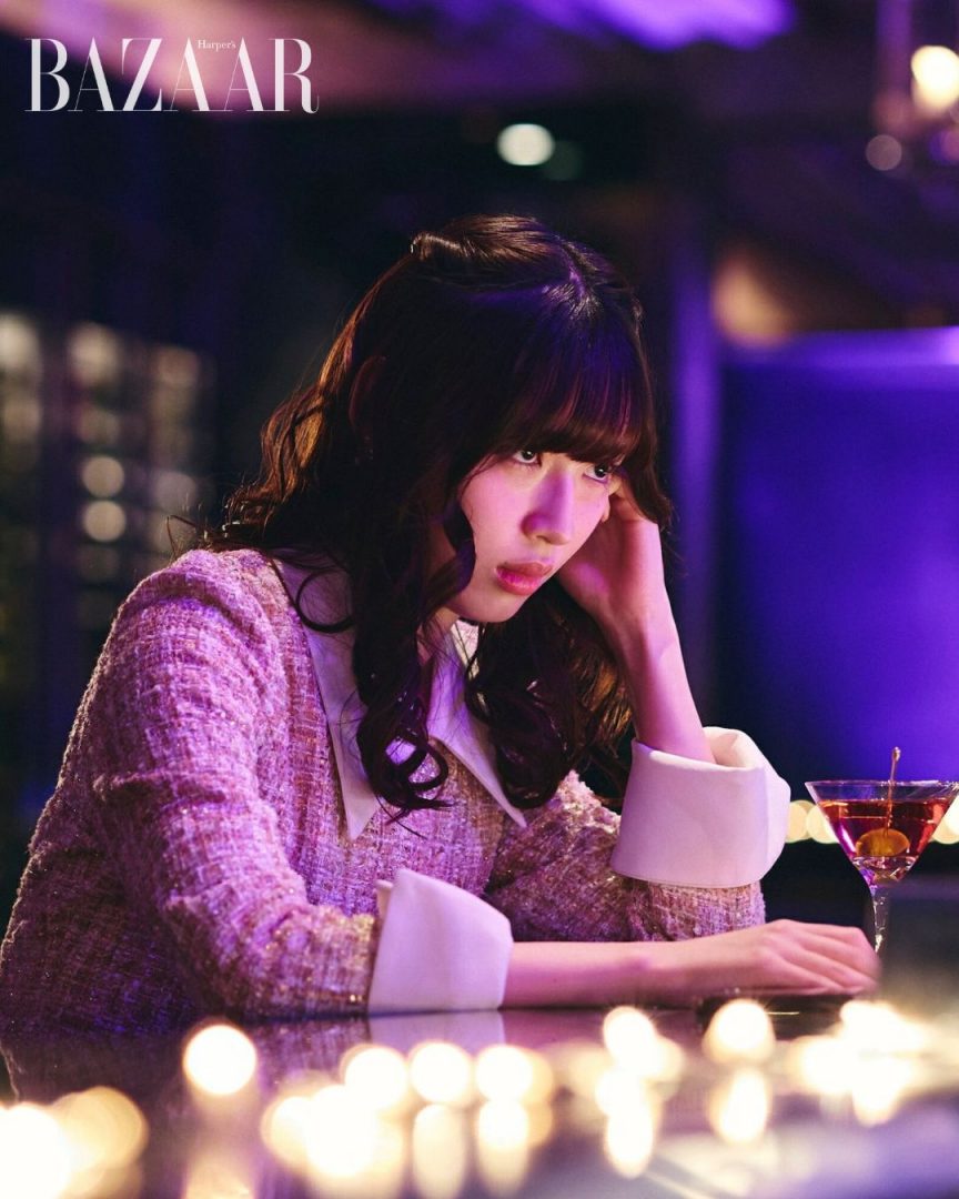 Tủ đồ "trái dấu" của hai nữ diễn viên Marry My Husband bản Nhật | Harper's Bazaar Việt Nam