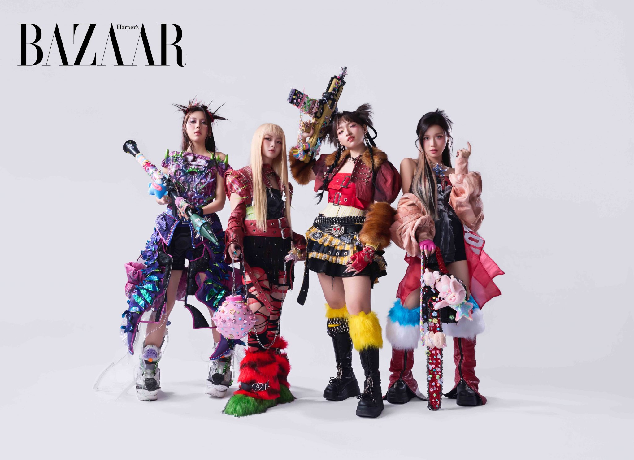 Đào Tử A1J bắt tay Han Sara, Muộii, Ánh Sáng AZA hậu Em Xinh "Say Hi"