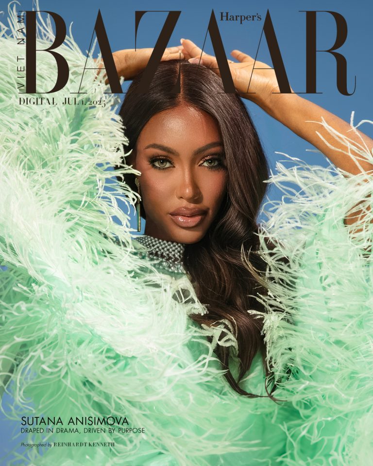 Sutana Anisimova wears her story in style | Harper's Bazaar Việt Nam