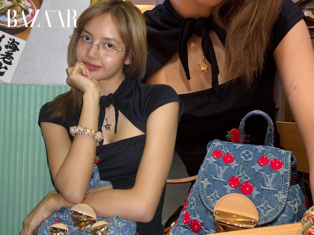 Hai mẫu túi xách giúp Lisa (BLACKPINK) ngọt ngào như anh đào | Harper's ...