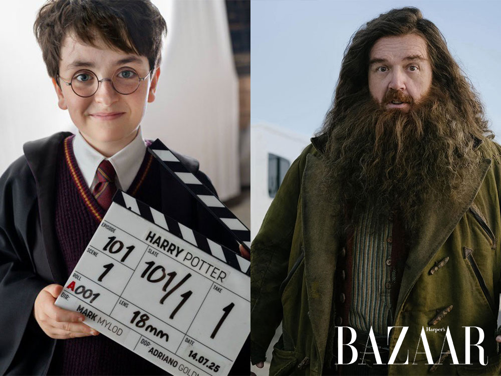 Hình ảnh đầu tiên từ hậu trường phim truyền hình Harry Potter | Harper ...