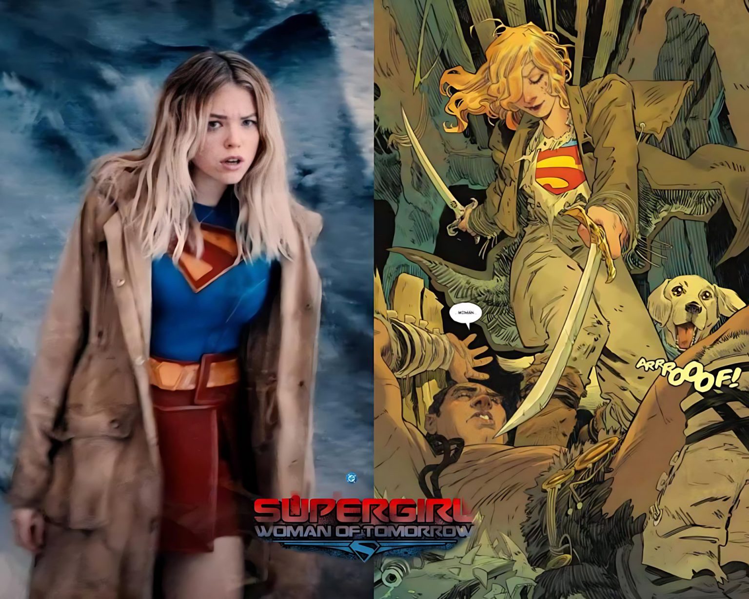 Supergirl do Milly Alcock thủ vai xuất hiện trong Superman 2025 ...