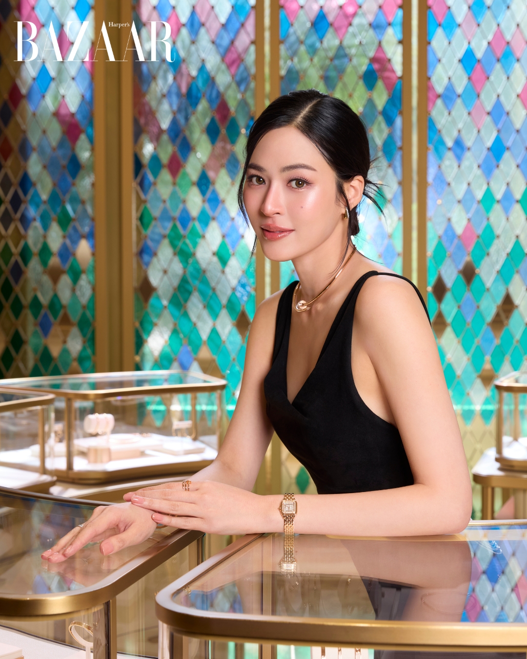 Lingling Kwong, PP Krit khám phá cửa hàng mới của Cartier | Harper's Bazaar Việt Nam