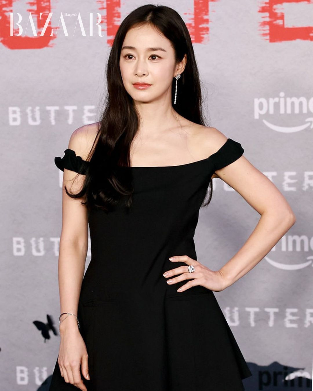 Kim Tae Hee debut Hollywood với chiếc Little Black Dress bất bại | Harper's Bazaar Việt Nam