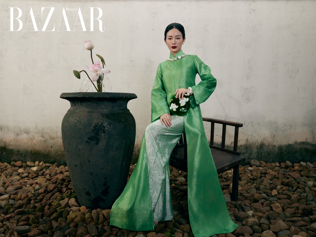 Tăng Mai Anh ra mắt phim ngắn cho bộ sưu tập Sắc Sen IV | Harper's ...