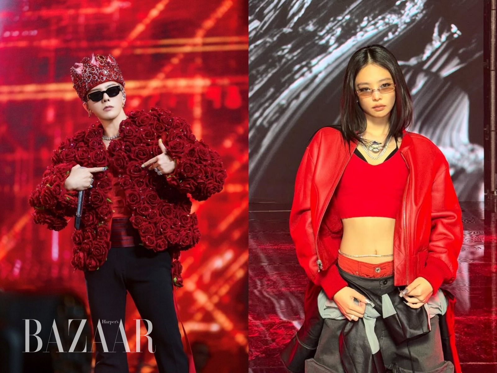 JENNIE (BLACKPINK) và G-DRAGON oanh tạc đề cử MAMA 2025 | Harper's ...