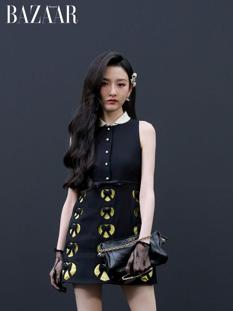 Tống Tổ Nhi coquettecore tại show Valentino Xuân Hè 2026 | Harper's Bazaar Việt Nam