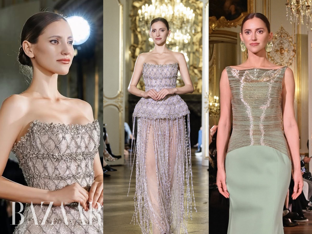 Iuliia Bazhan at Paris Fashion Week 2026 – Miss New York Represents ...