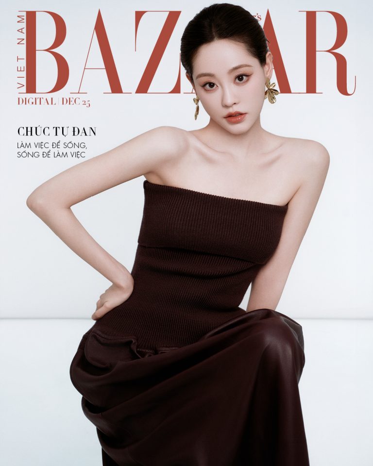 Chúc Tự Đan trên bìa Harper's Bazaar Việt Nam tháng 12/2025 | Harper's ...