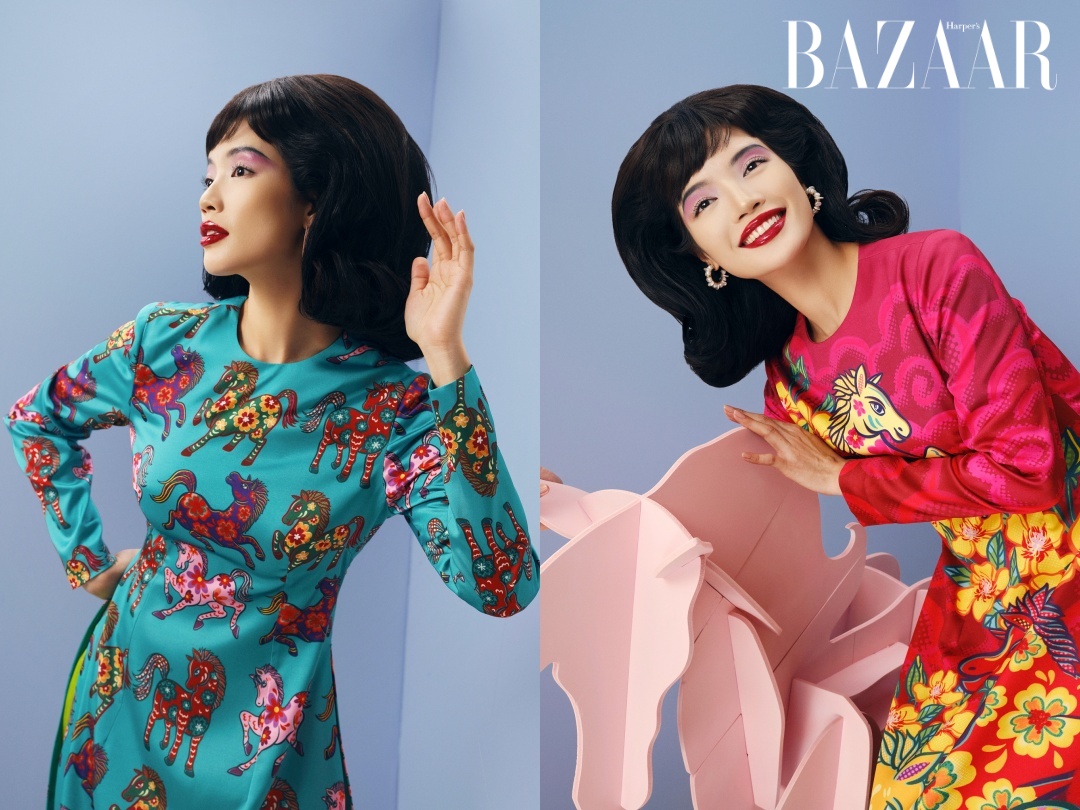 Áo dài Tết 2026 từ Thuy Design House | Harper's Bazaar Việt Nam