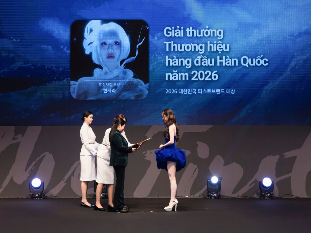 Han Sara được vinh danh tại Hàn Quốc cùng aespa, JISOO, CORTIS