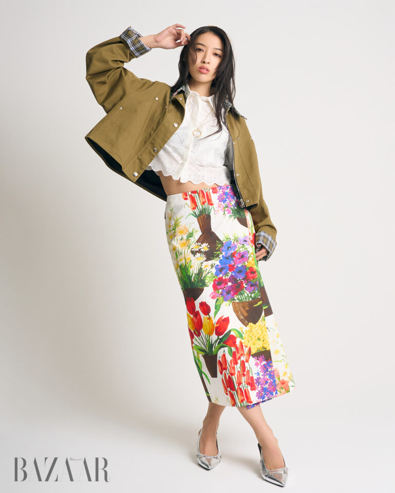 Người mẫu: Fancy. Ảnh: Barry Sanders | Harper's Bazaar Việt Nam